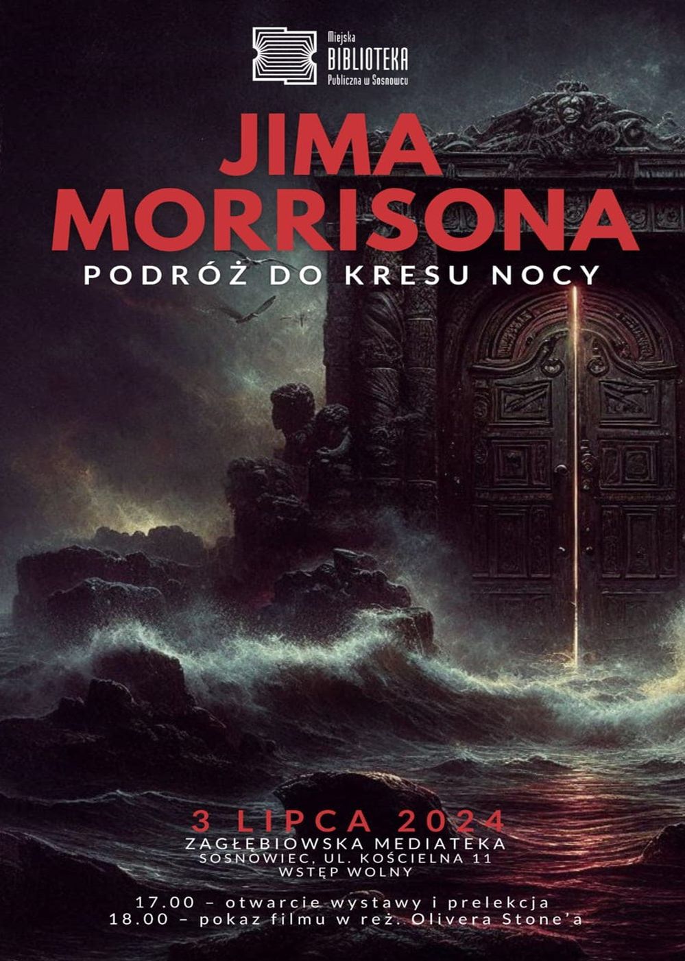 Jima Morrisona podróż do kresu nocy” – wystawa, prelekcja, pokaz ...